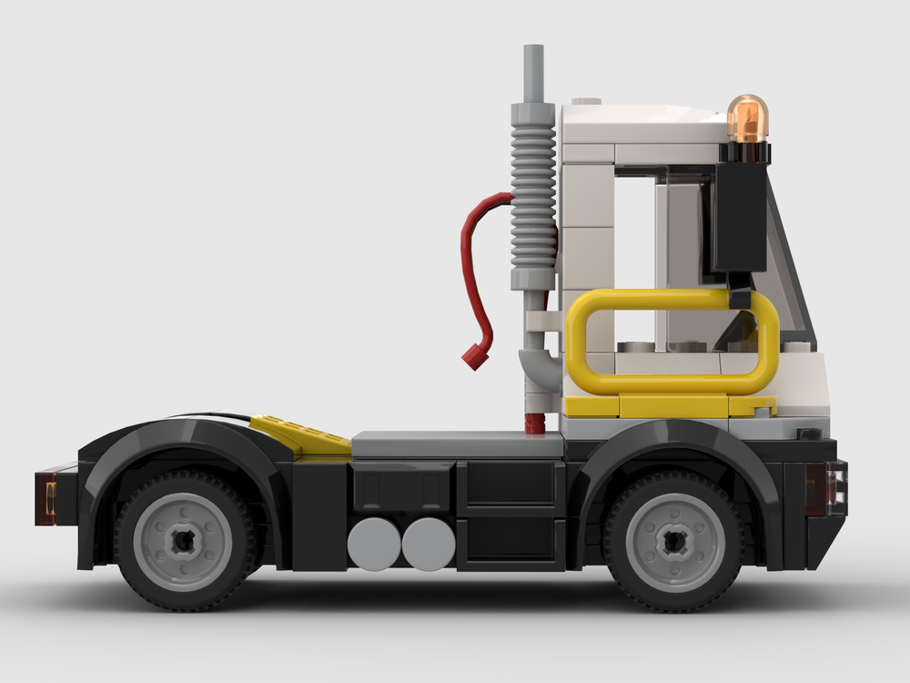 Lego Moc Terminal Tractor By Phigeon Rebrickable Build With Lego