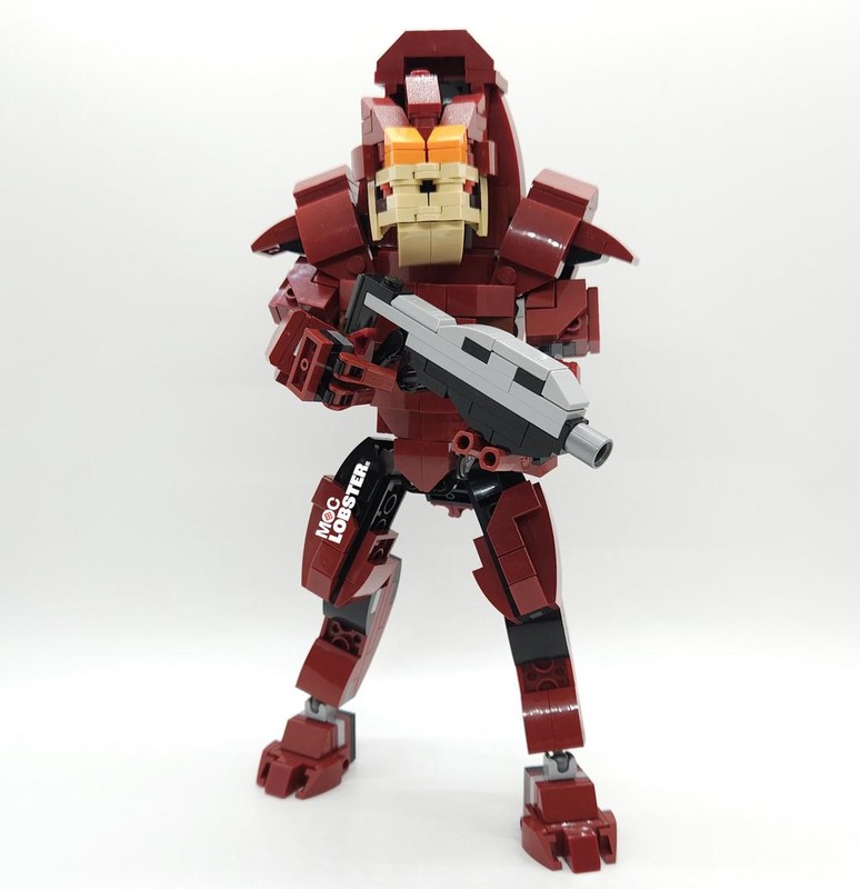 LEGO MOC Mass Effect: Wrex by Moc_Lobster | Rebrickable - Build with LEGO