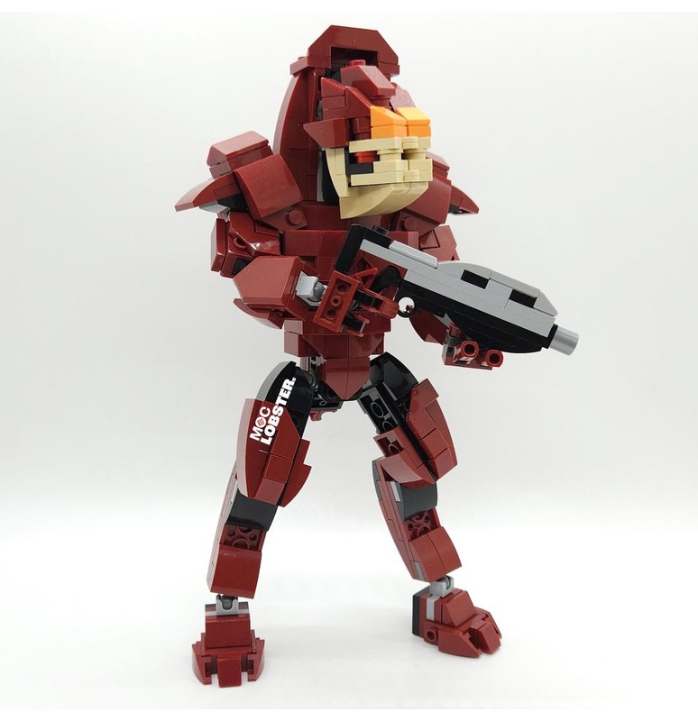 LEGO MOC Mass Effect: Wrex by Moc_Lobster | Rebrickable - Build with LEGO
