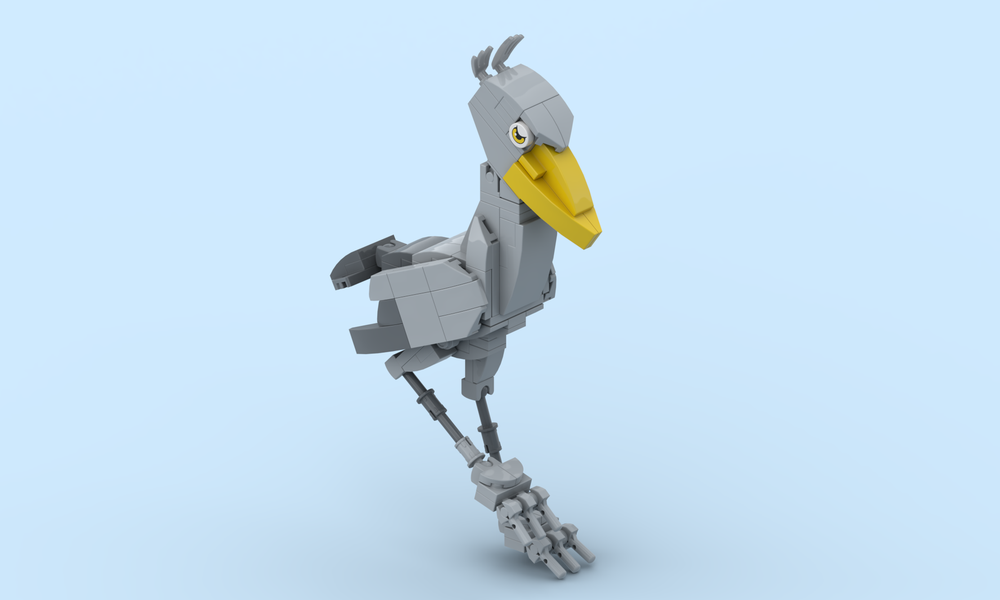 LEGO MOC Shoebill - Accurate, elegant and very posable by DiegoFontana ...