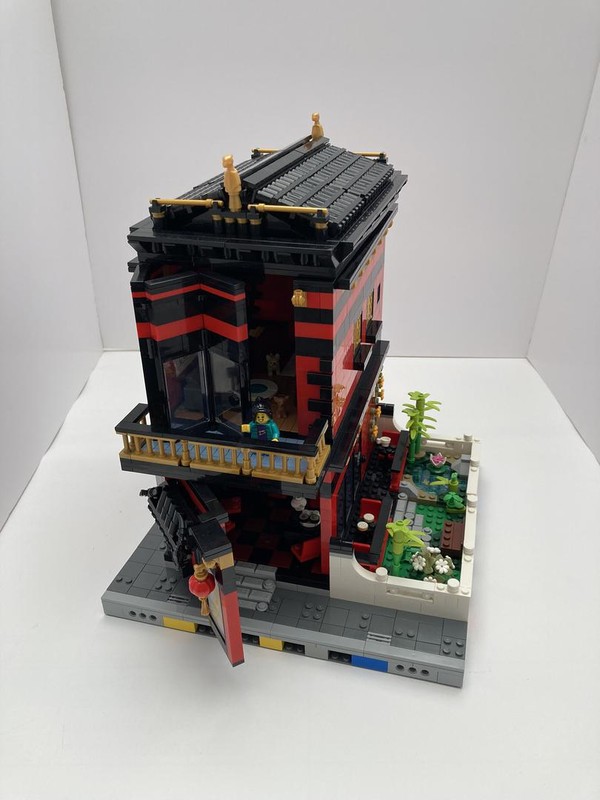 LEGO MOC Chinese Restaurant - The Golden Dragon by BeckysBricksUK ...