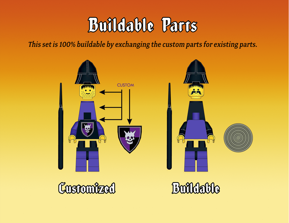 LEGO MOC Skeleton Warrior's Barrow by Tyfighter77 | Rebrickable - Build ...