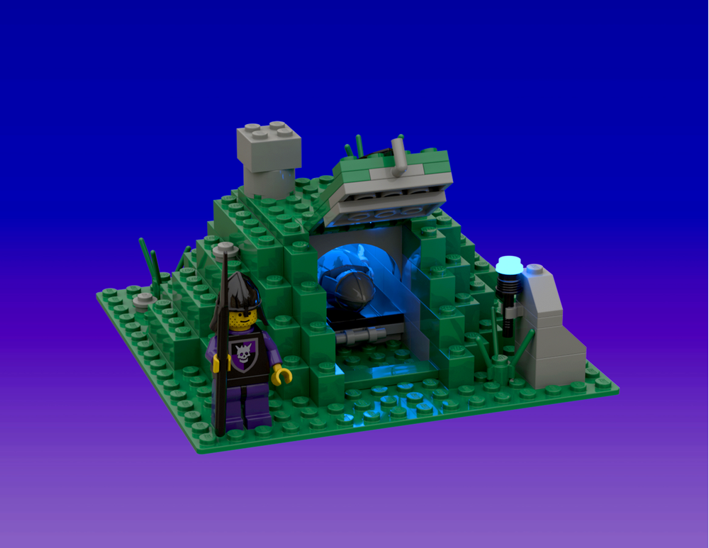 LEGO MOC Skeleton Warrior's Barrow by Tyfighter77 | Rebrickable - Build ...