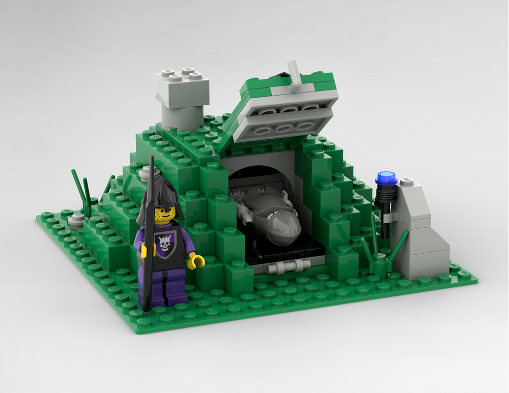LEGO MOC Skeleton Warrior's Barrow by Tyfighter77 | Rebrickable - Build ...
