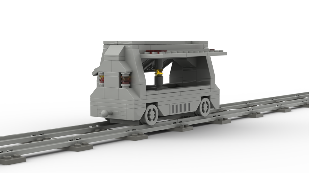 Lego Moc Pcs112 Freight Wagon F2 By Polarstorm Rebrickable Build