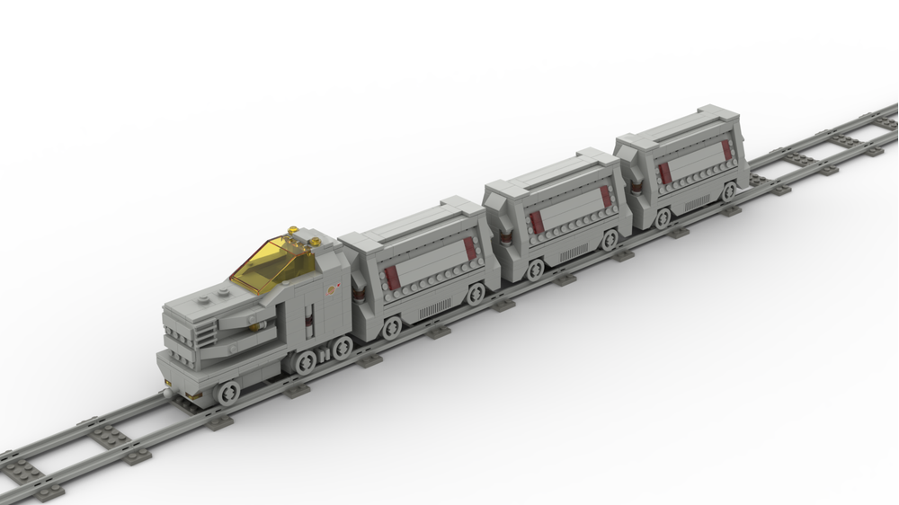 Lego Moc Pcs112 Freight Wagon F2 By Polarstorm Rebrickable Build