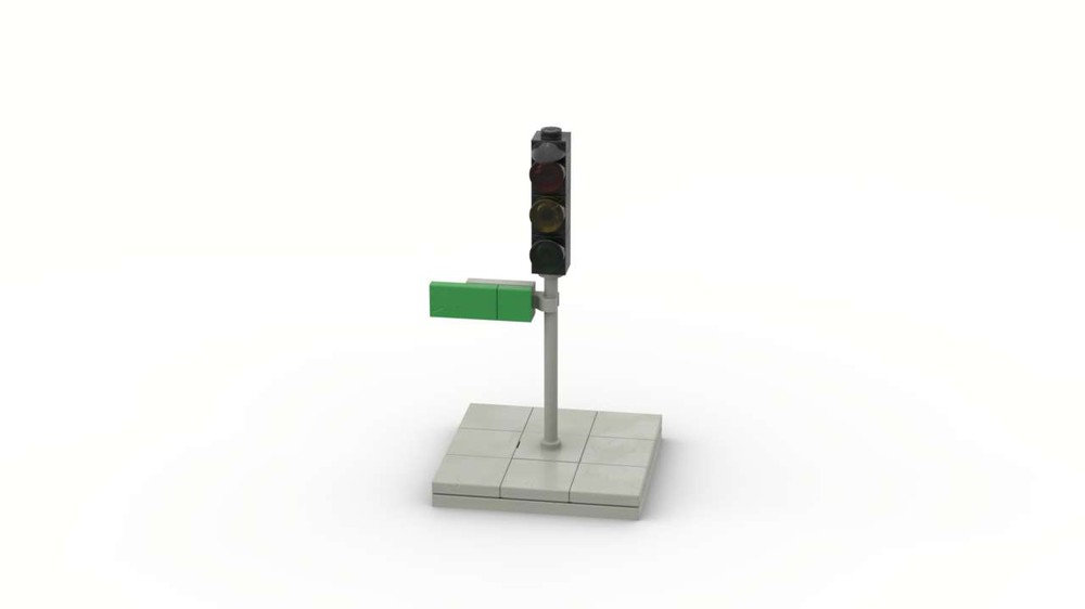 LEGO MOC Traffic Signal by Legobros166 | Rebrickable - Build with LEGO