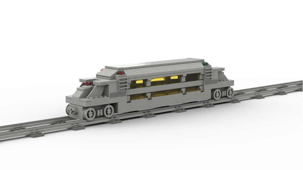 Lego Moc Pcs113 P2 Passenger Wagon By Polarstorm Rebrickable Build