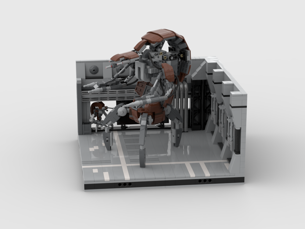 LEGO MOC Display for set 75381 - Droideka by gabizon | Rebrickable ...