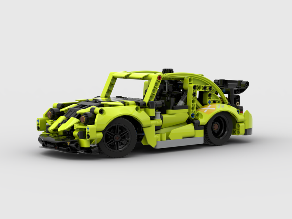 LEGO MOC Drag Racer Beetle by technicstudiodesigns | Rebrickable ...