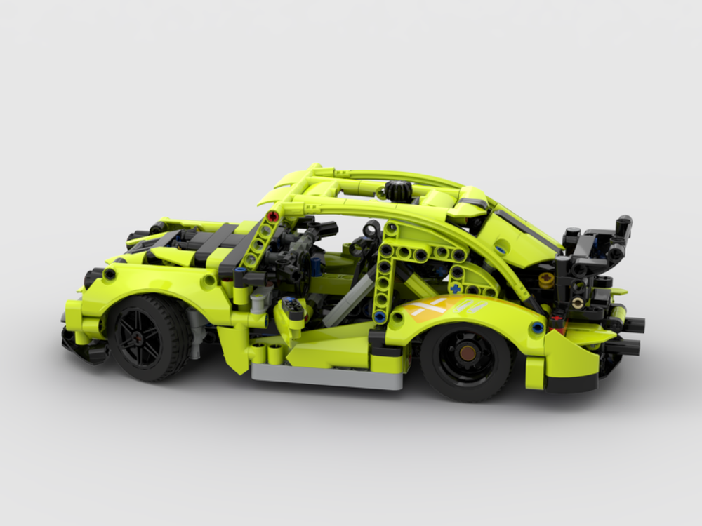 LEGO MOC Drag Racer Beetle by technicstudiodesigns | Rebrickable ...