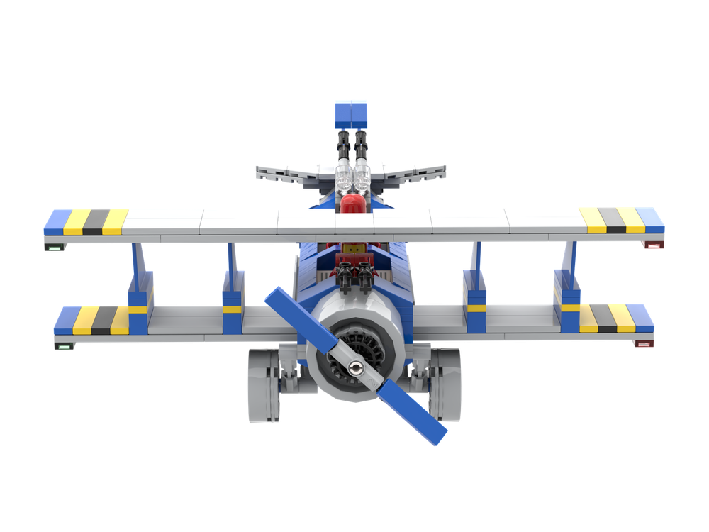 Lego Moc 10497 Alt Build Biplane Orbital Dropper Benny The Space