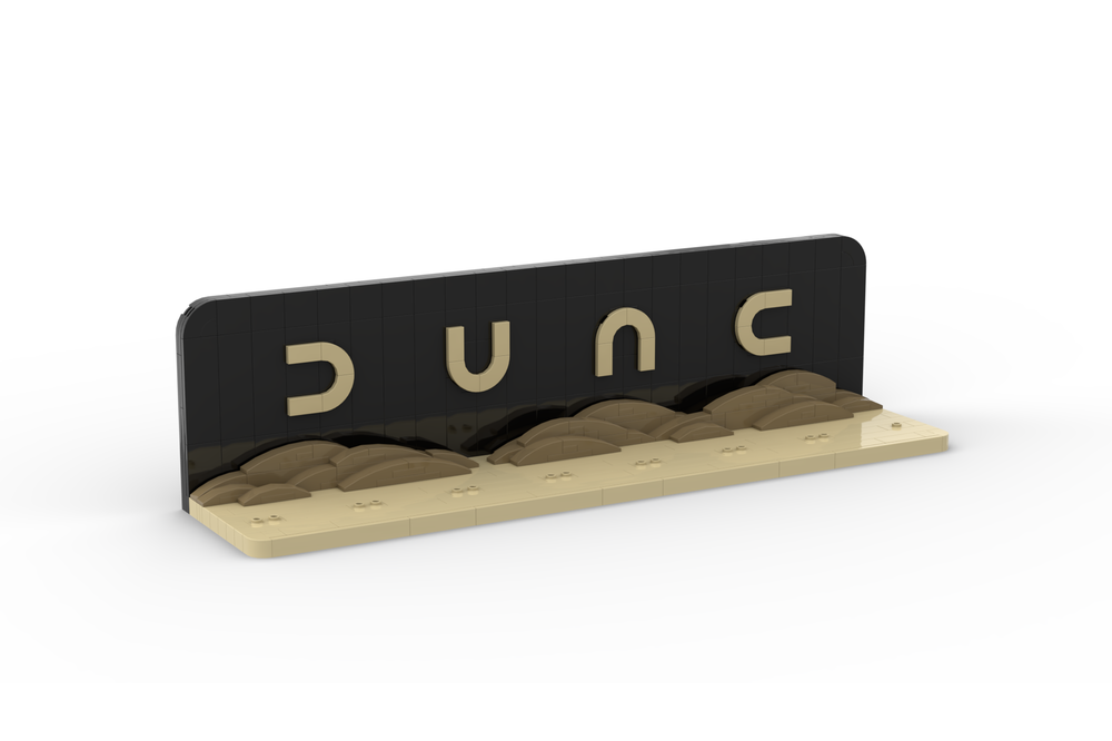 Lego Moc Dune Minifigures Display By Virox Bricks Rebrickable