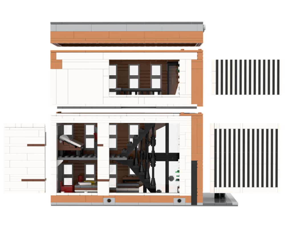 Lego Moc Architectural Firm From Remodeled Building Modular By Soandso