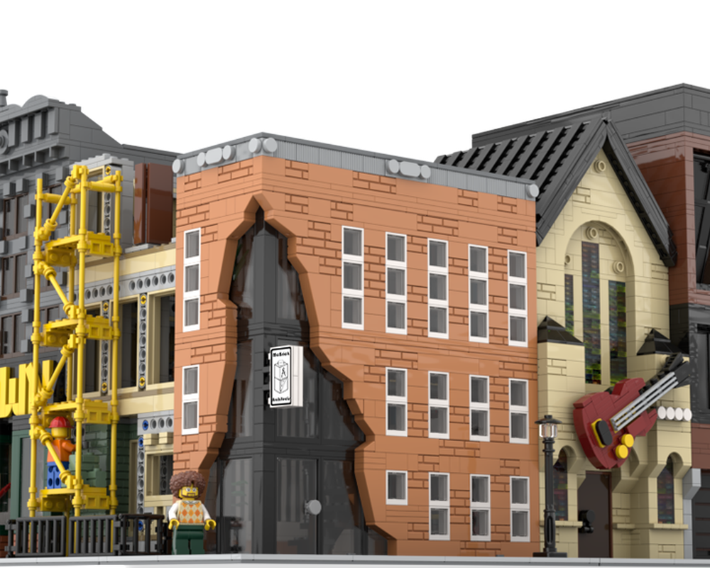 Lego Moc Architectural Firm From Remodeled Building Modular By Soandso