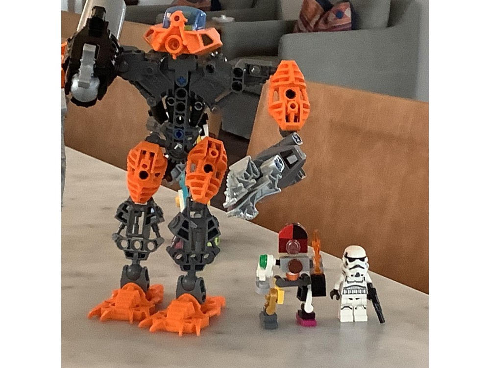 LEGO MOC Tahu Minifig by The_ClonedKnight | Rebrickable - Build with LEGO