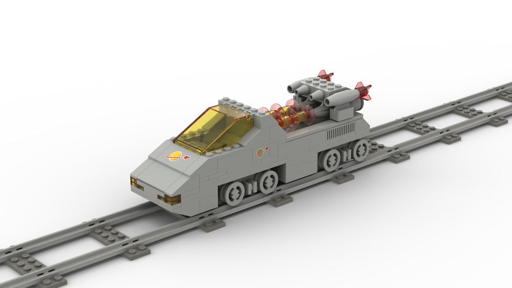 LEGO MOC-189962 PCS011 E1 Experimental High Speed Locomotive by ...