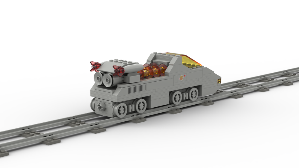 LEGO MOC PCS011 E1 Experimental High Speed Locomotive by Polarstorm ...