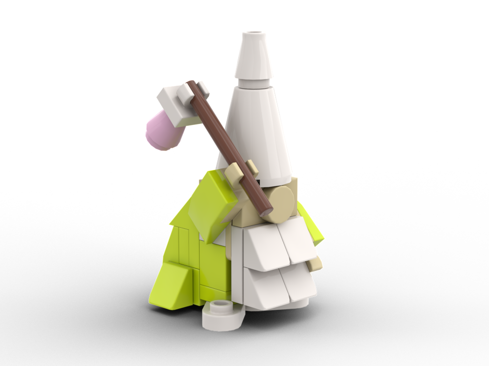Lego Moc Green Gnome Crawly By Quacksnap Rebrickable Build With Lego