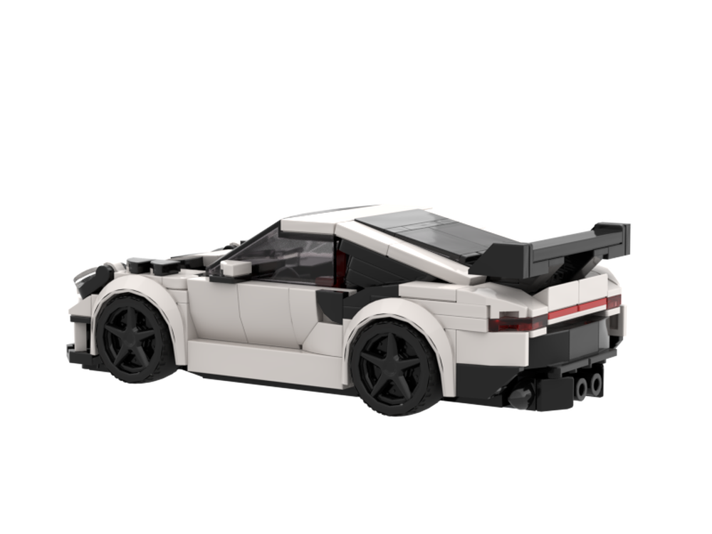 Lego Moc Porsche 911 Gt3 Rs By Louis444 Rebrickable Build With Lego