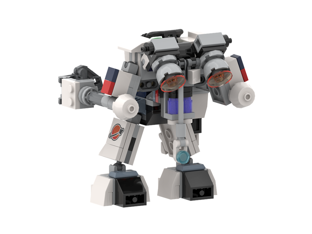 Lego Moc Defense Mech Prototype 60428 1 And 31134 1 By Mecherror