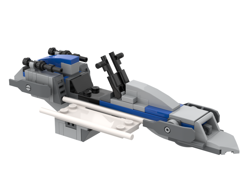 Lego Moc 501st Speeder Bike By Jannin Bricks Rebrickable Build With