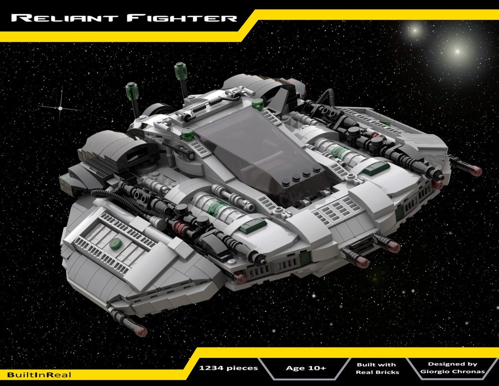 LEGO MOC Cylonish Reliant by Legocionado | Rebrickable - Build with LEGO