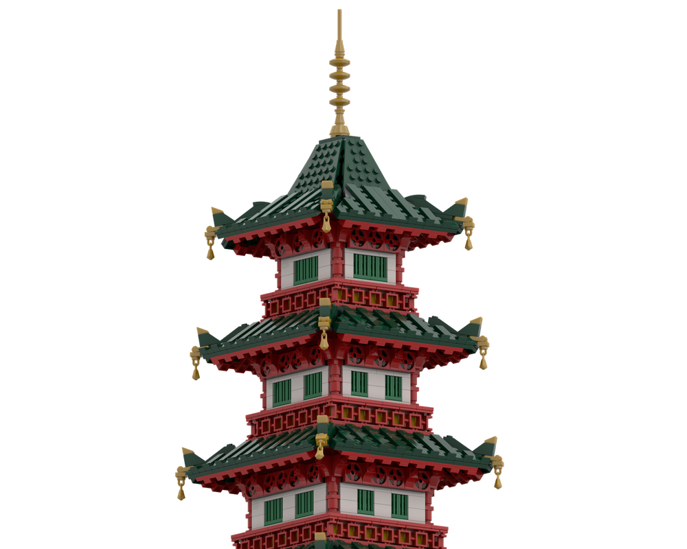 LEGO MOC Samurai Temple #3 by Legat_Of_Legion | Rebrickable - Build ...