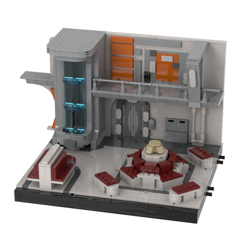 LEGO MOC Halcyon Atrium Center by __tm31__ | Rebrickable - Build with LEGO