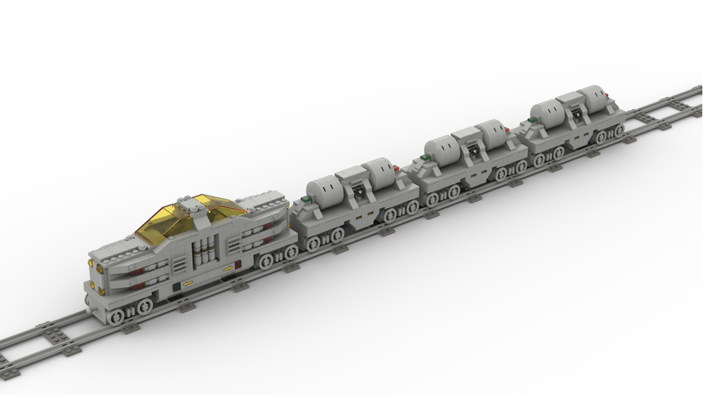 Lego Moc Pcs116 Tank Wagon Tsm1 By Polarstorm Rebrickable Build