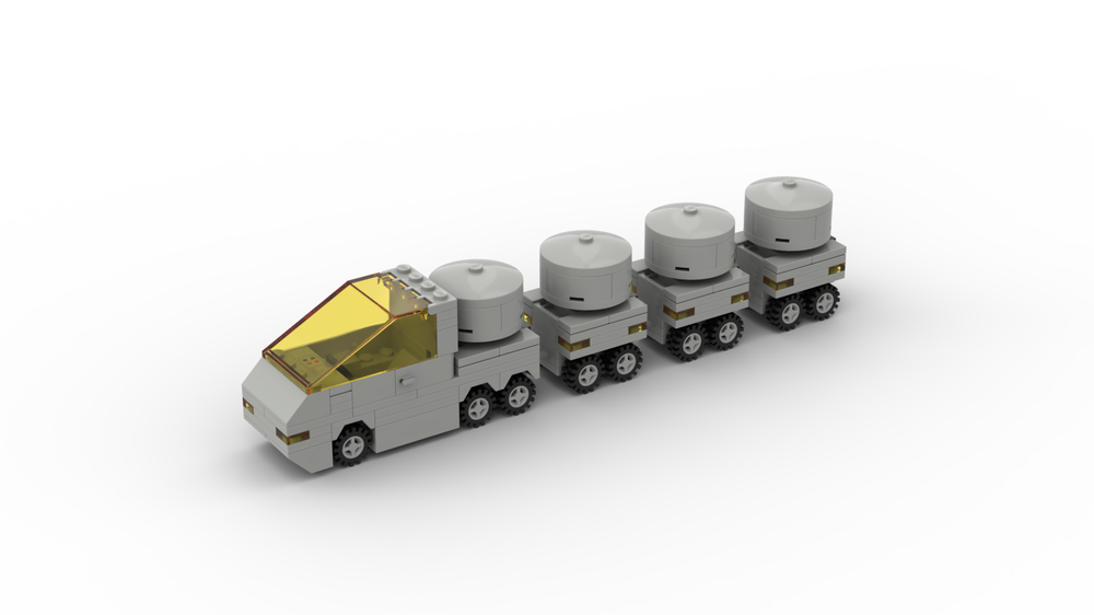 LEGO MOC PCS008 Tank Truck with Trailers by Polarstorm | Rebrickable ...