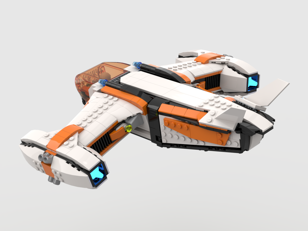 LEGO MOC ORCA Heavy Space Plane by Sawdust_Mocs | Rebrickable - Build ...