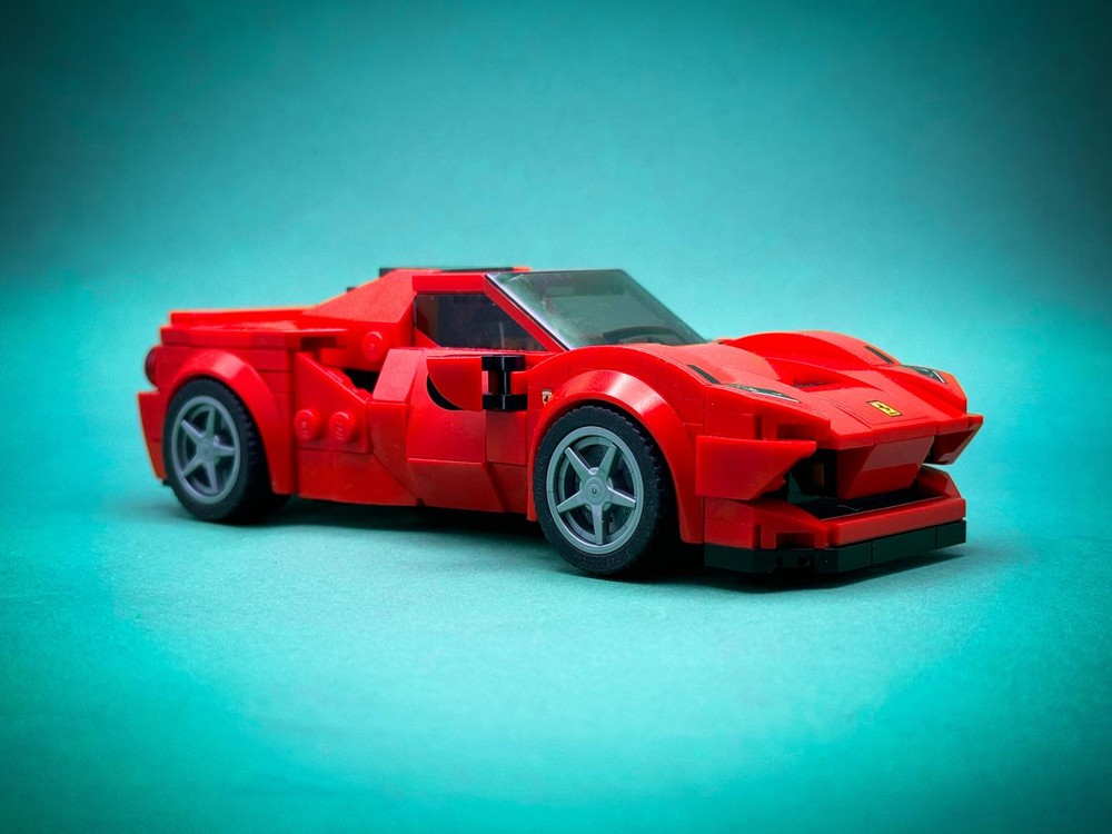LEGO MOC Prancing Horse F8 Tributo by IBrickedItUp | Rebrickable ...