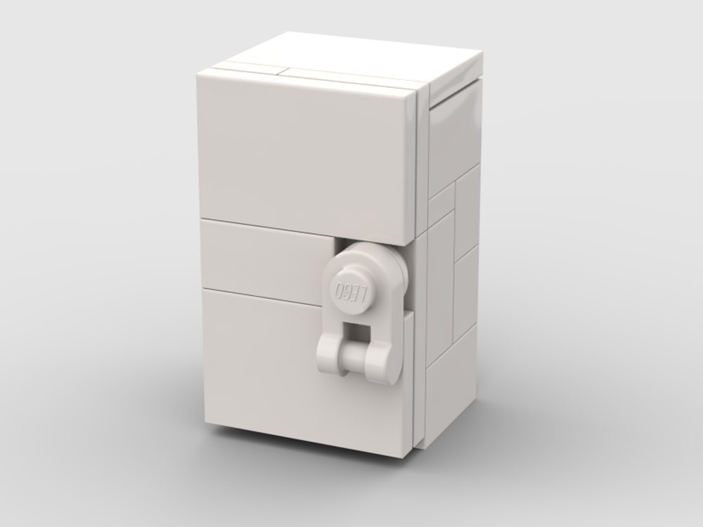 LEGO MOC Fridge by ORBcreations | Rebrickable - Build with LEGO