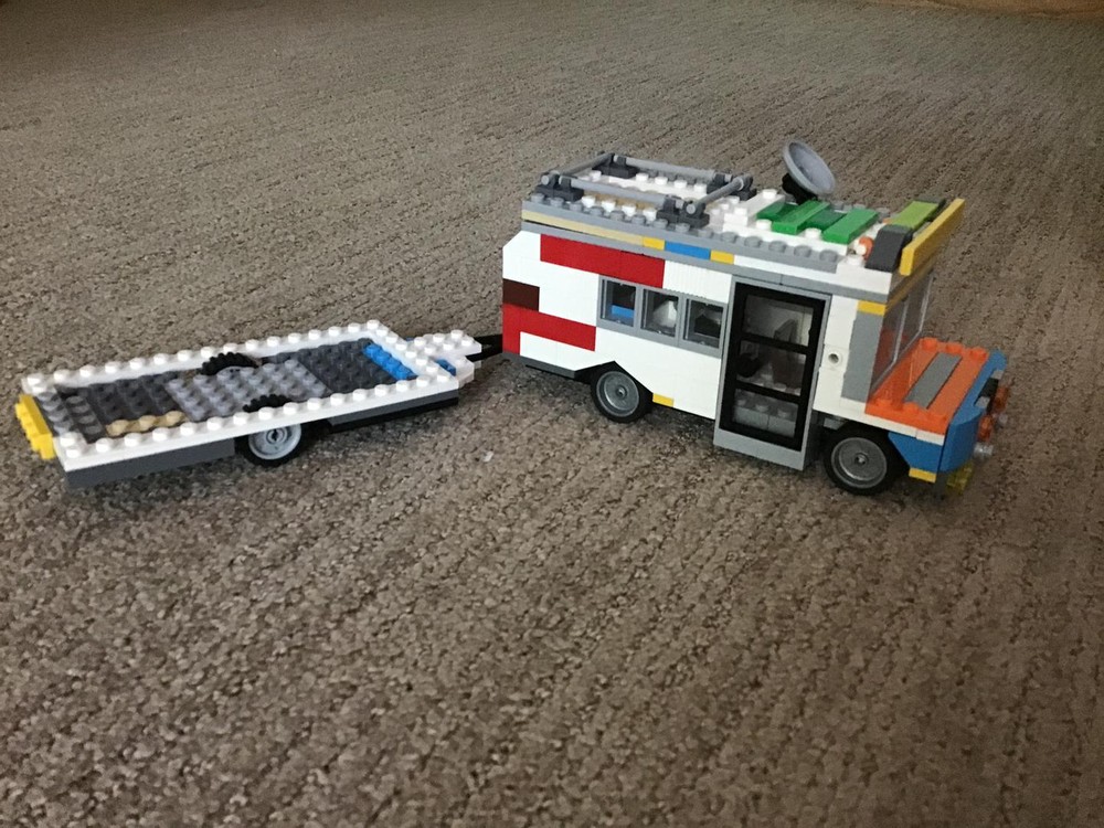 Lego Moc Hobo Bus Camper By Orbcreations Rebrickable Build With Lego