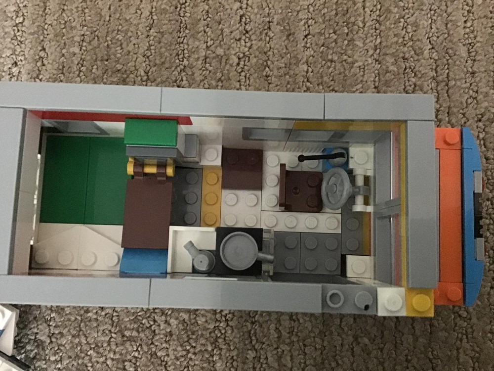 Lego Moc Hobo Bus Camper By Orbcreations Rebrickable Build With Lego