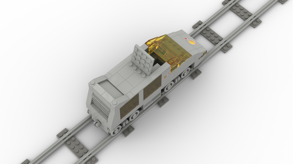LEGO MOC PCS010 H15 Heavy Duty Locomotive by Polarstorm | Rebrickable ...