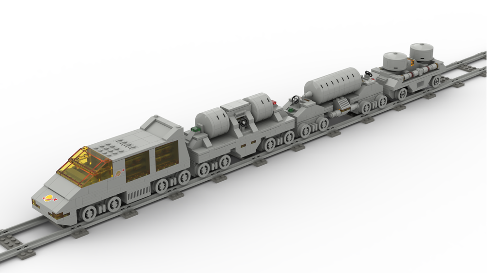 LEGO MOC PCS010 H15 Heavy Duty Locomotive by Polarstorm | Rebrickable ...