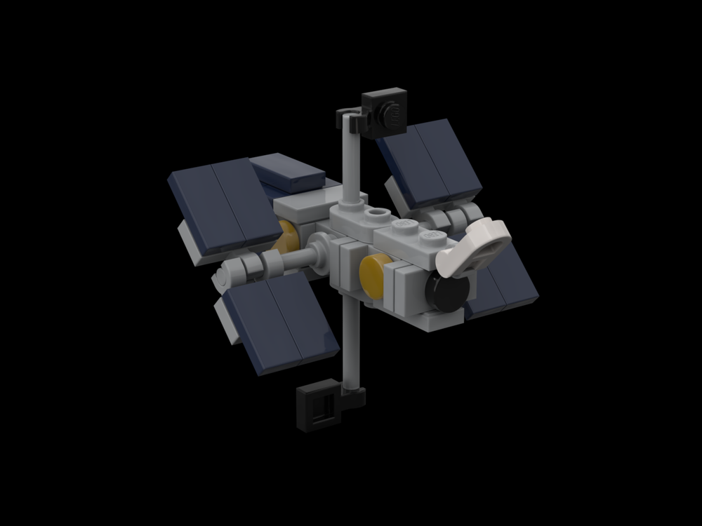 LEGO MOC Hubble Space Telescope (1:220 scale) by metivami | Rebrickable ...