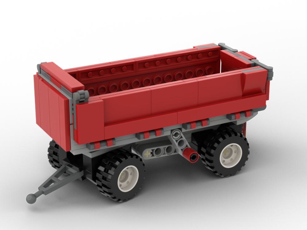 LEGO MOC Trailer for tractor by graeymaelkyn | Rebrickable - Build with ...