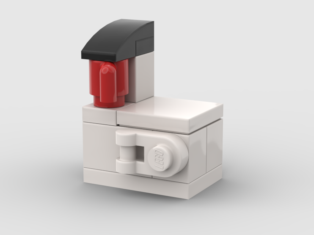 LEGO MOC Mini fridge and coffee maker by ORBcreations | Rebrickable ...