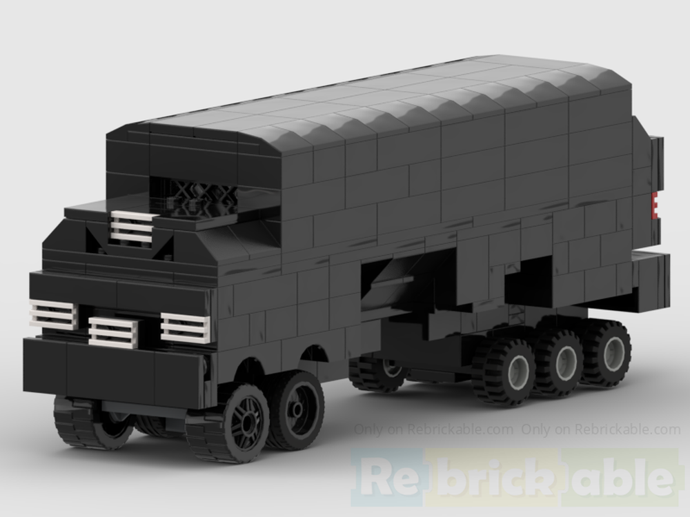 LEGO MOC Creative: Armored truck by F.P.M.C | Rebrickable - Build with LEGO