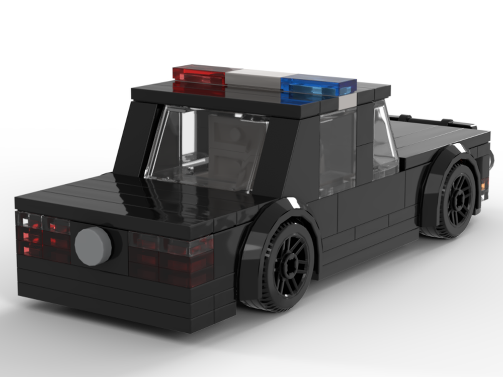LEGO MOC POLICE CAR by Zuliozo | Rebrickable - Build with LEGO