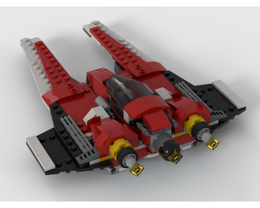 LEGO MOC Mandalorian Fang Fighter by Welsh Dynasty Builds | Rebrickable ...