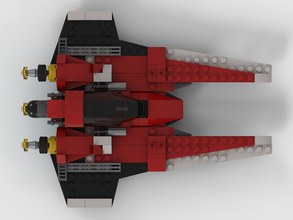 LEGO MOC Mandalorian Fang Fighter by Welsh Dynasty Builds | Rebrickable ...