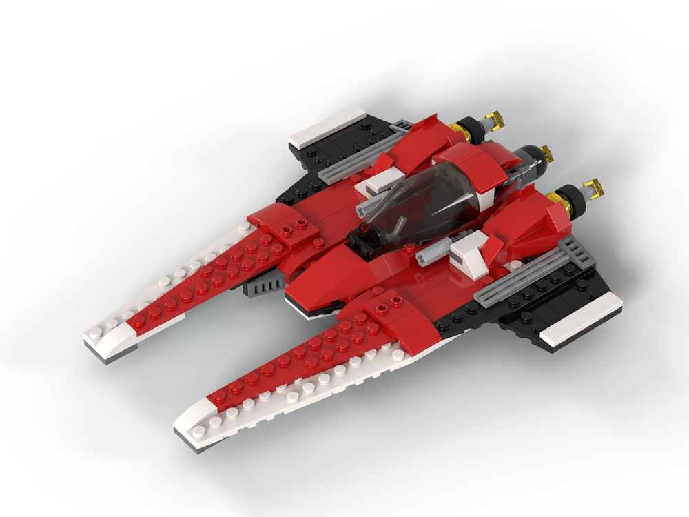 LEGO MOC Mandalorian Fang Fighter by Welsh Dynasty Builds | Rebrickable ...