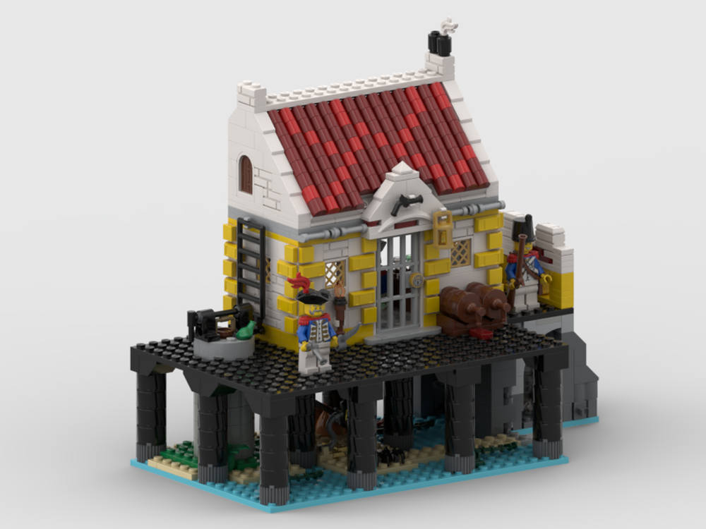 LEGO MOC expansion el dorado courtyard by ruben_v | Rebrickable - Build ...