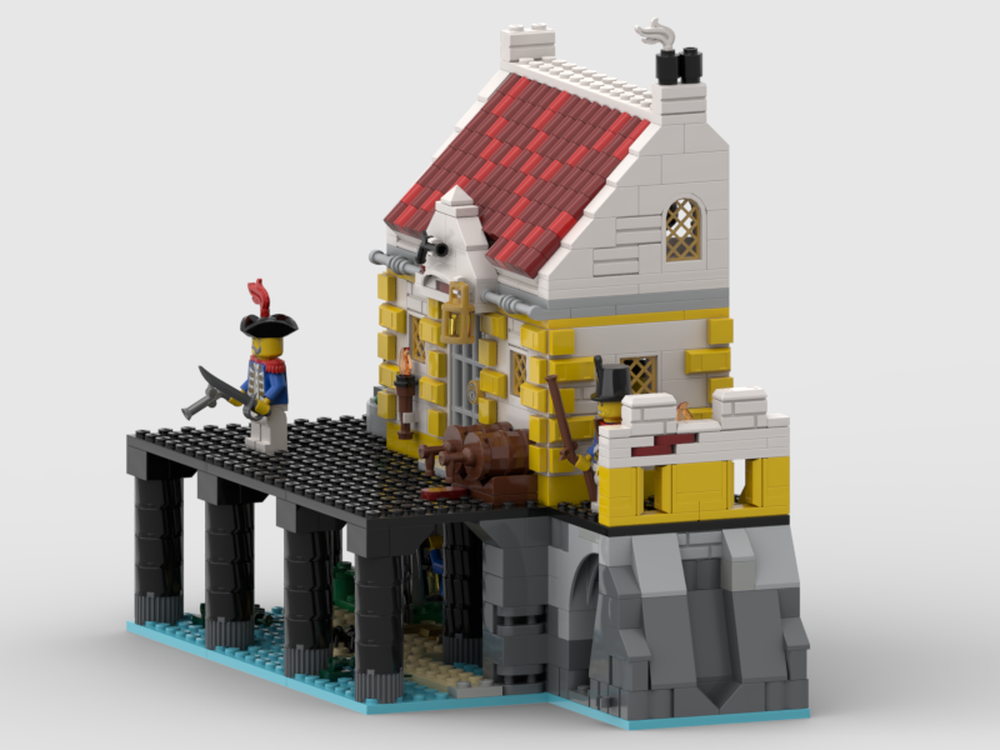 LEGO MOC expansion el dorado courtyard by ruben_v | Rebrickable - Build ...