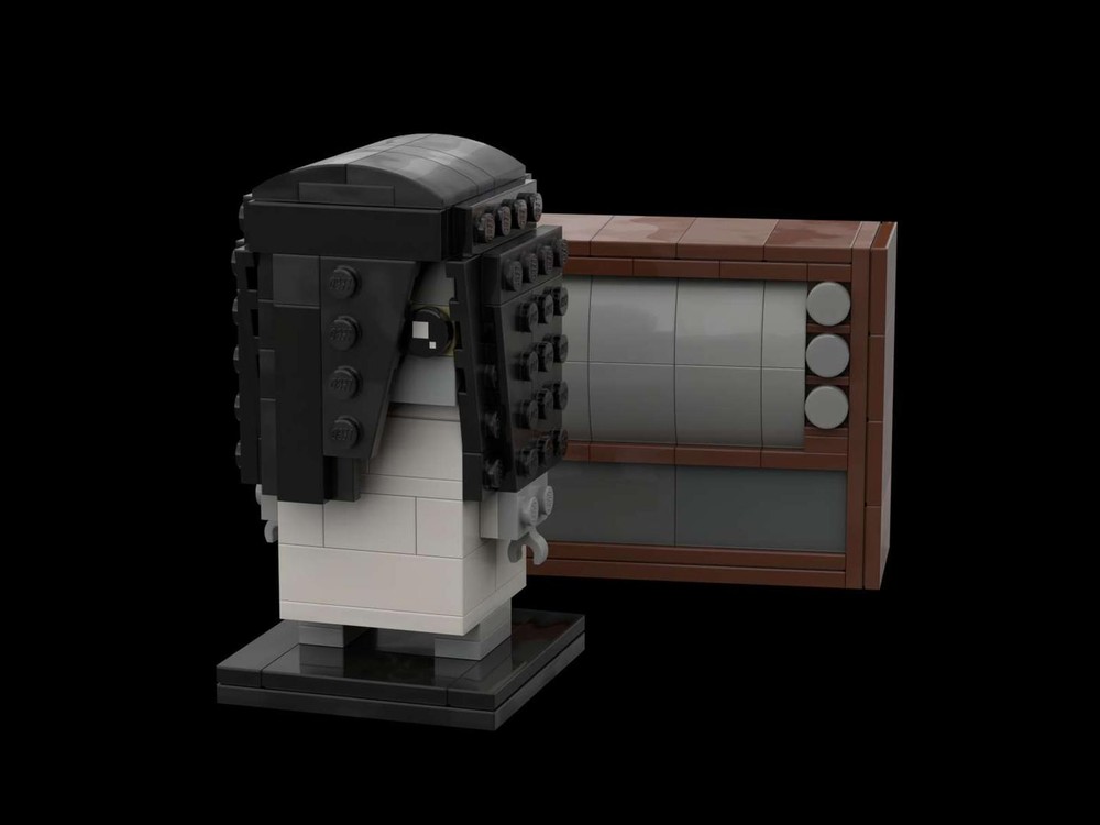 LEGO MOC BrickheadZ Sadako by skmoc | Rebrickable - Build with LEGO