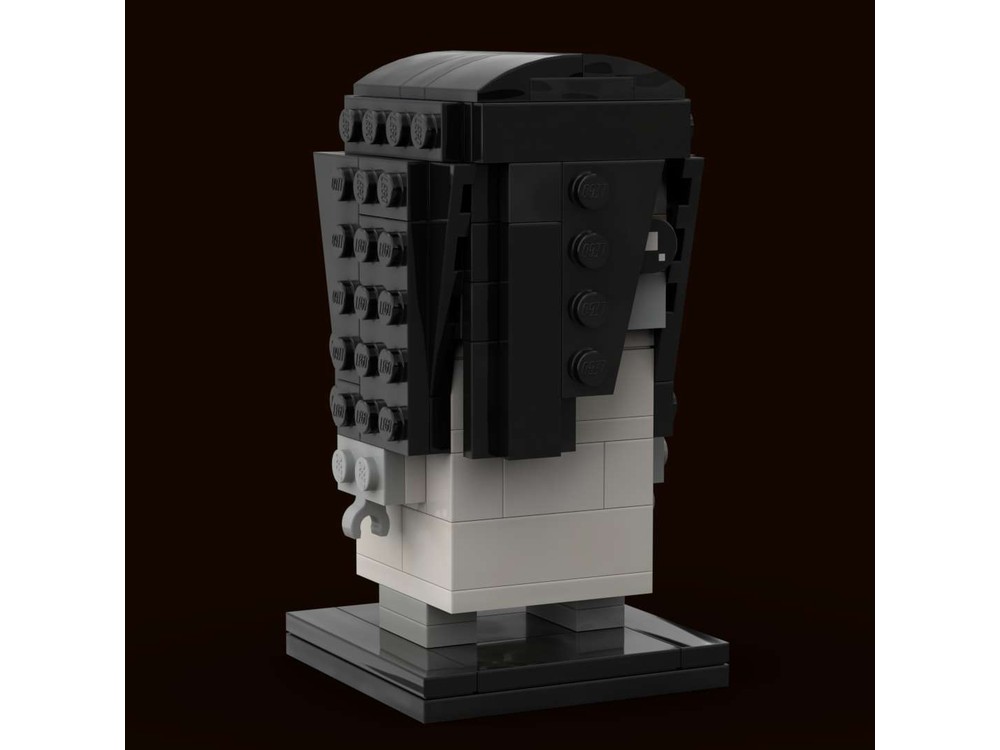 Lego Moc Brickheadz Sadako By Skmoc Rebrickable Build With Lego